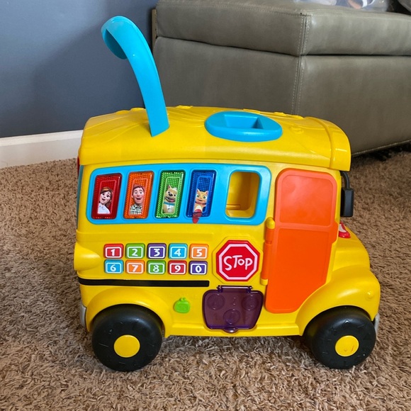 Toys | Cocomelon Ultimate Learning Adventure Bus With 13 Doublesided Letter Pieces | Poshmark